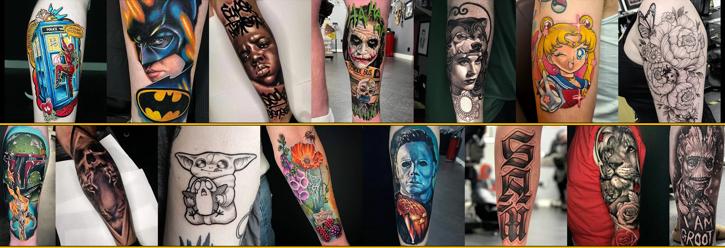 Empire Ink - Award Winning artists in Glasgow & Edinburgh