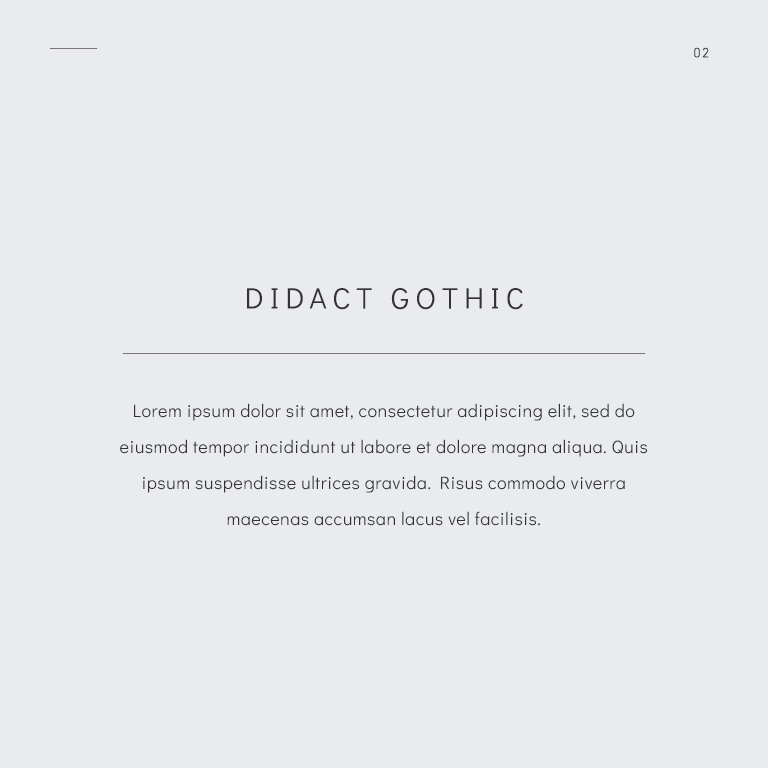 8 Free Fonts For the Minimalist — The Denizen Co.