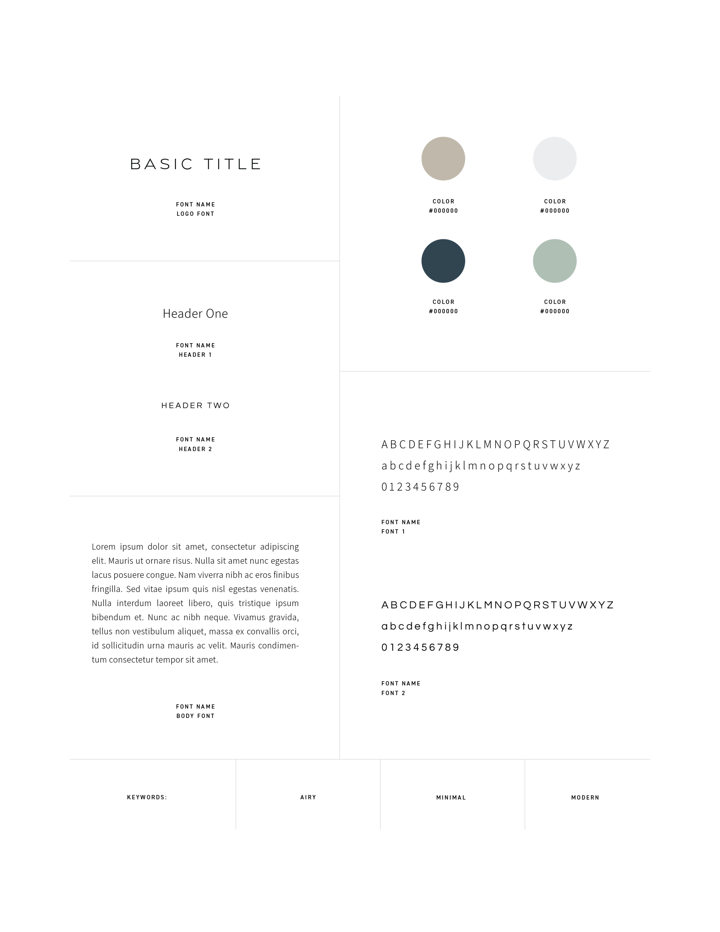 Inola: A Clean and Minimal Wordmark Logo — The Denizen Co.