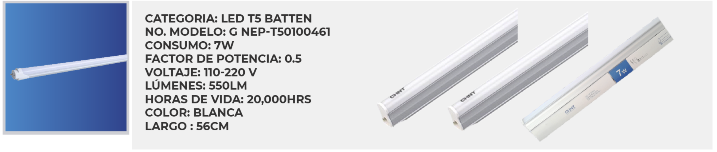 Iliminación led chint — Ket Plus Equipo Eléctrico Industrial