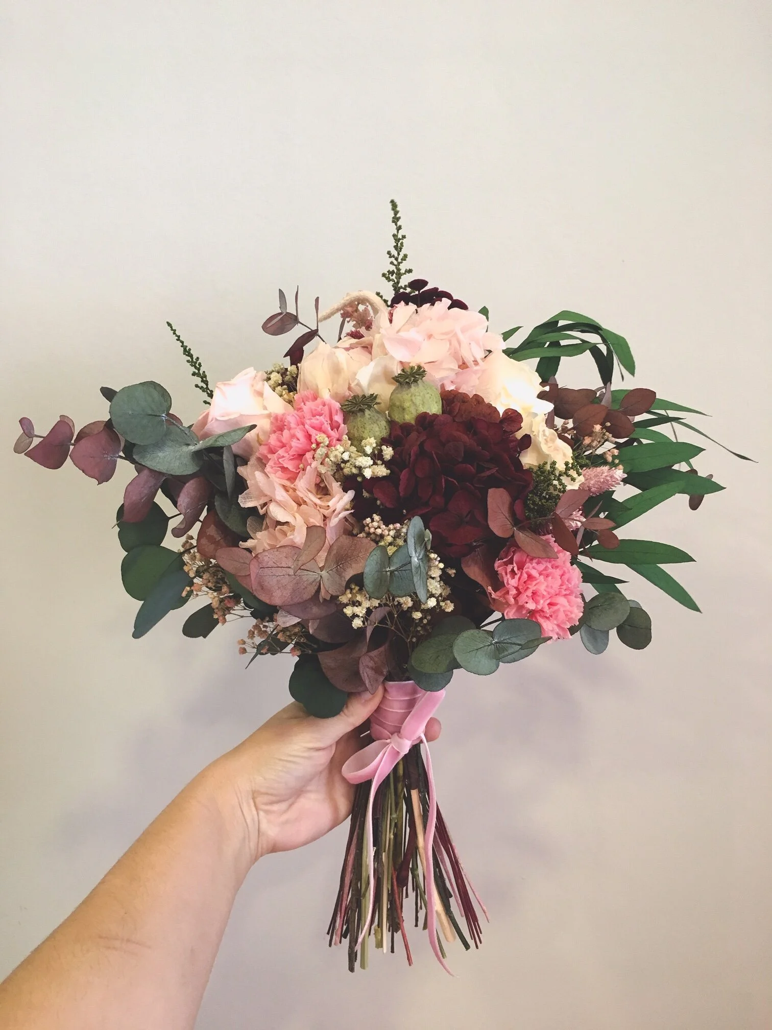 Ramos de Novia preservados. Centros de flores preservadas. Letras de ...