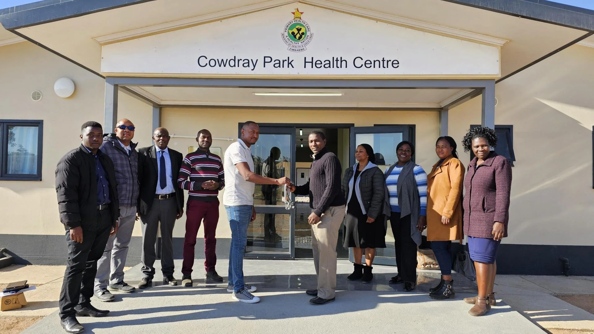 Presidential Handover of Cowdray Park Health Centre Zimbabwe — NMSI