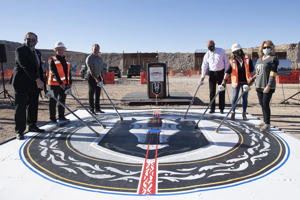 Silver Knights Celebrate Construction Milestone At Henderson Event ...
