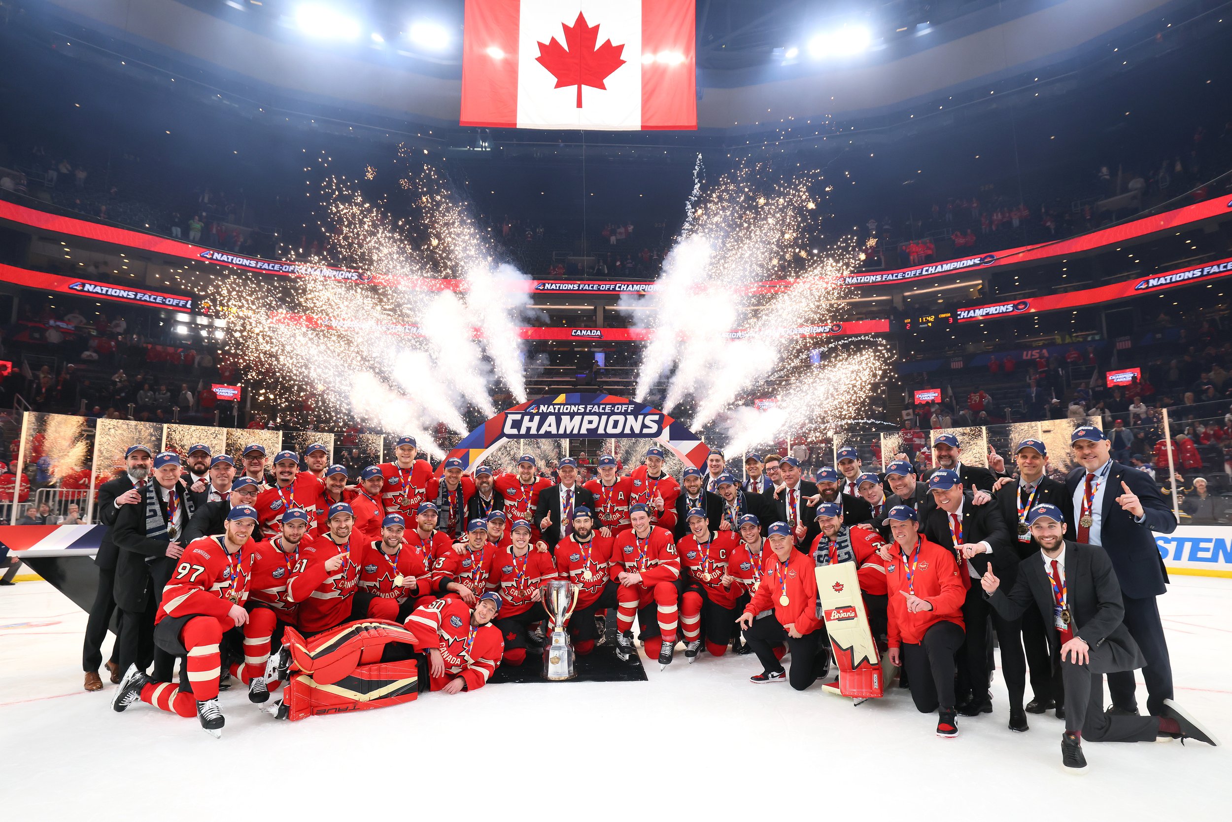 Canadian Golden Knights win with Team Canada at 4Nations Championship ...