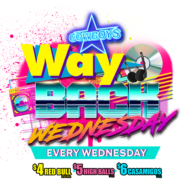 UPCOMING PARTIES — Cowboys Dance Hall