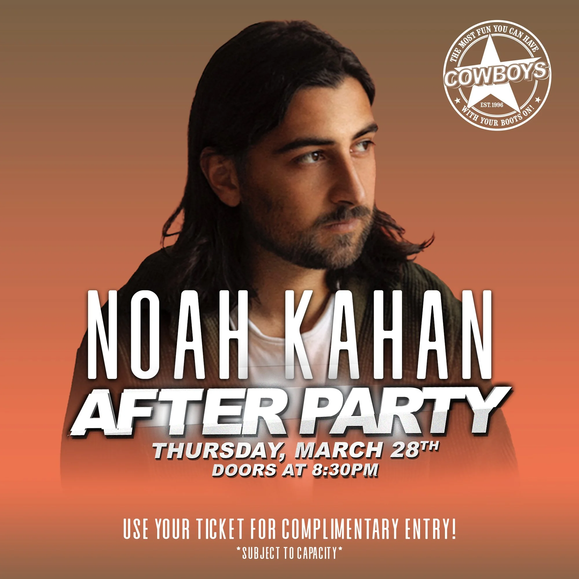 UPCOMING PARTIES — Cowboys Dancehall