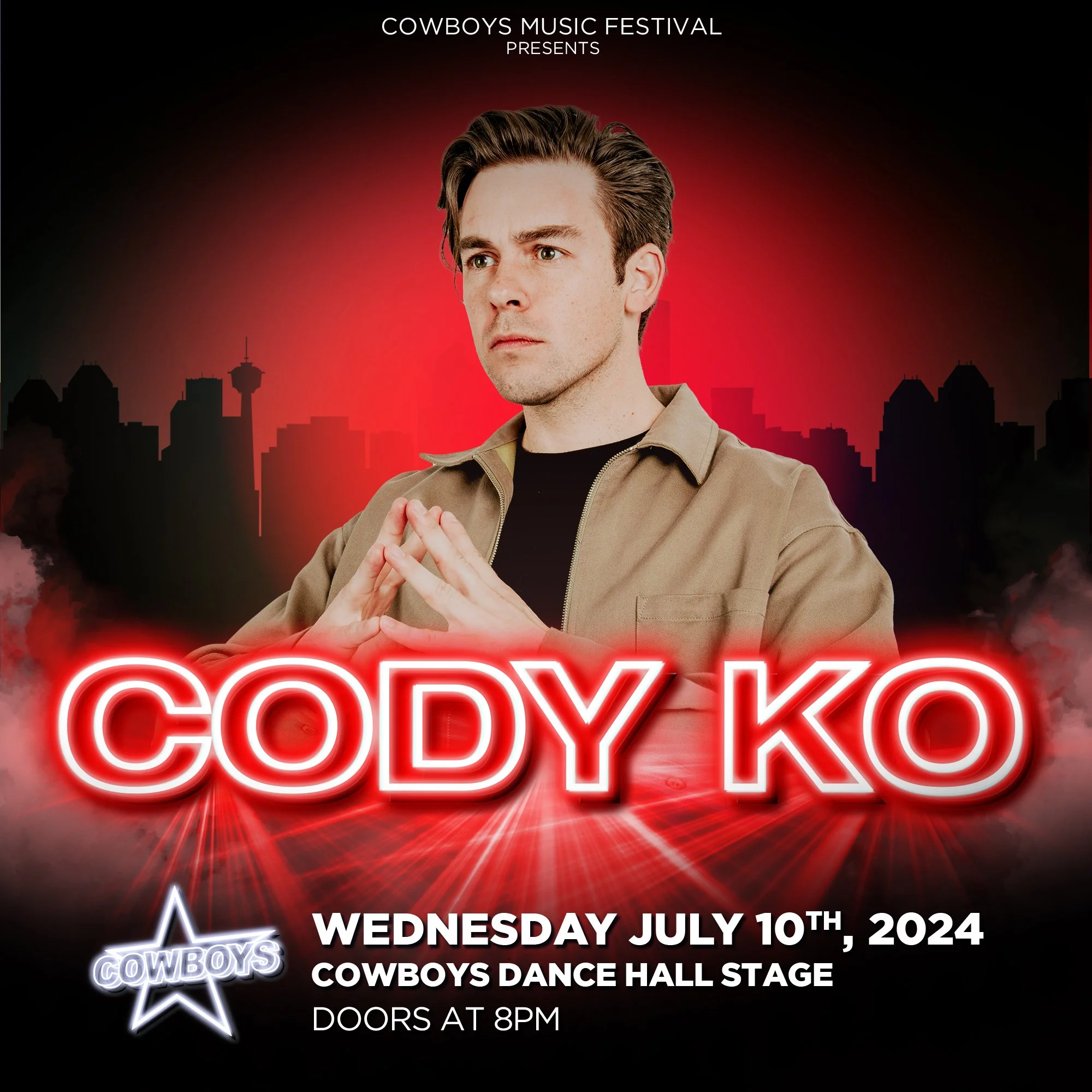 COWBOYS DANCE HALL STAGE — Cowboys Dance Hall