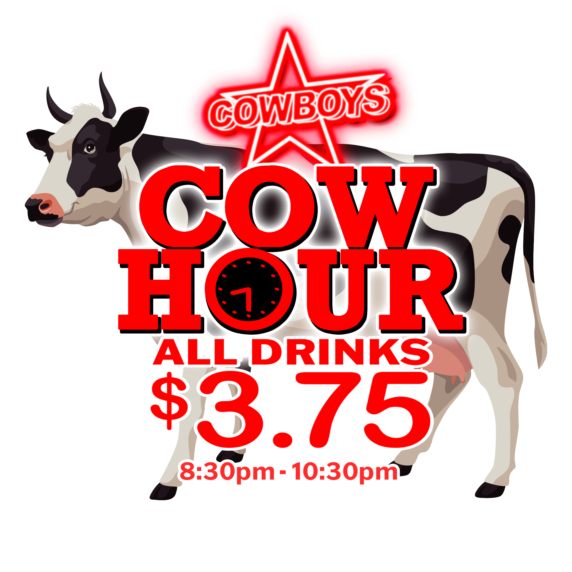 UPCOMING PARTIES — Cowboys Dance Hall