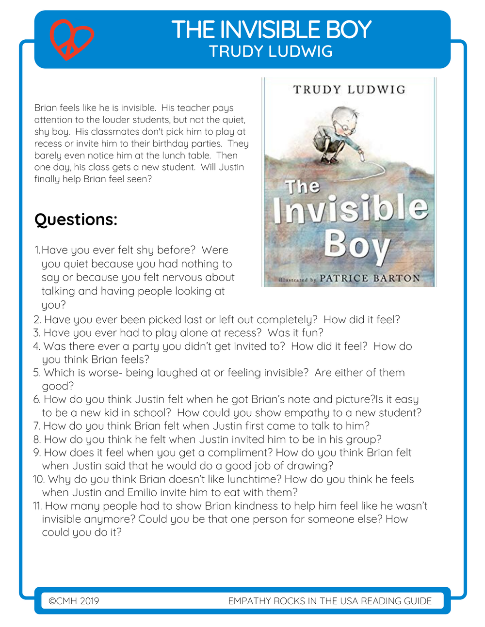 The Invisible Boy — I Choose Empathy