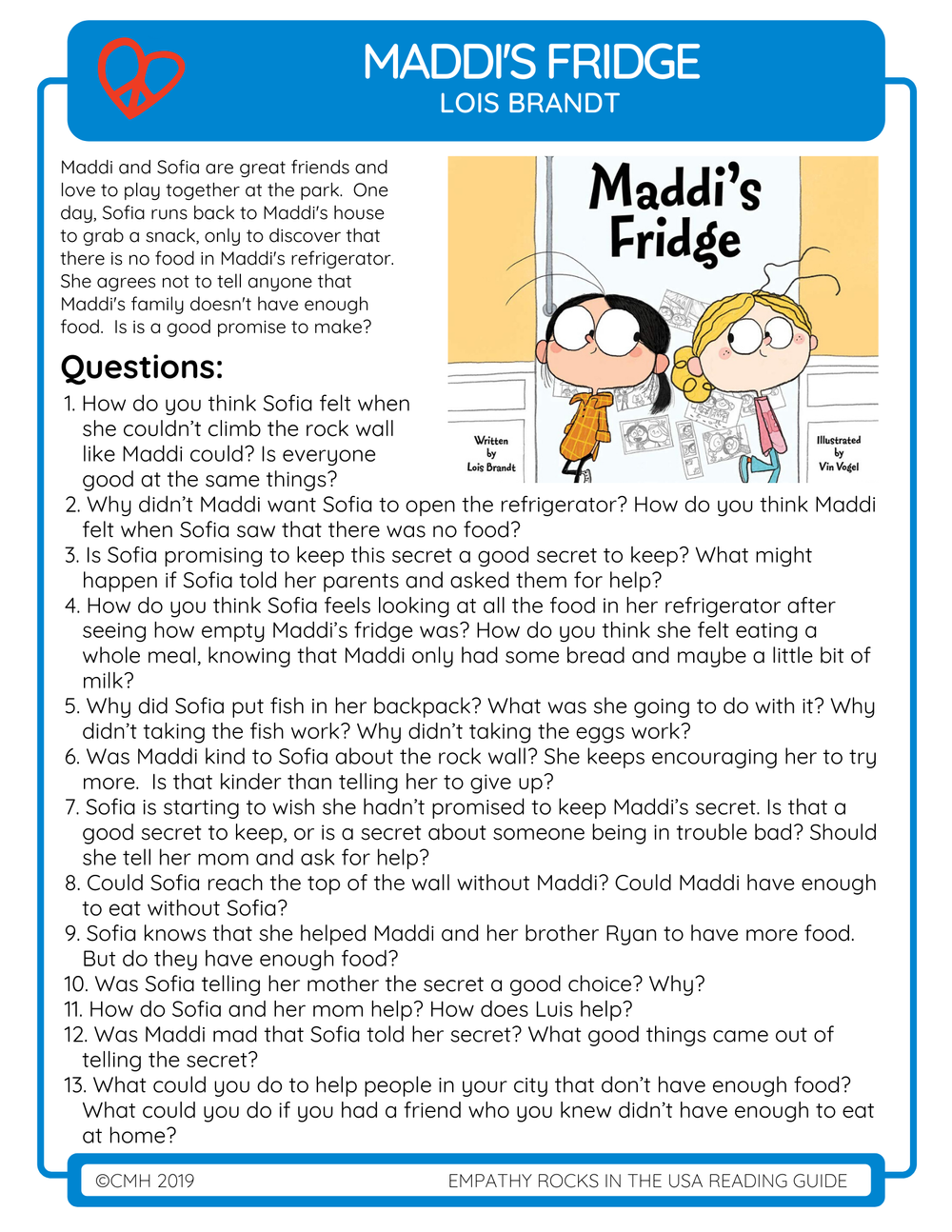 Maddi's Fridge — I Choose Empathy