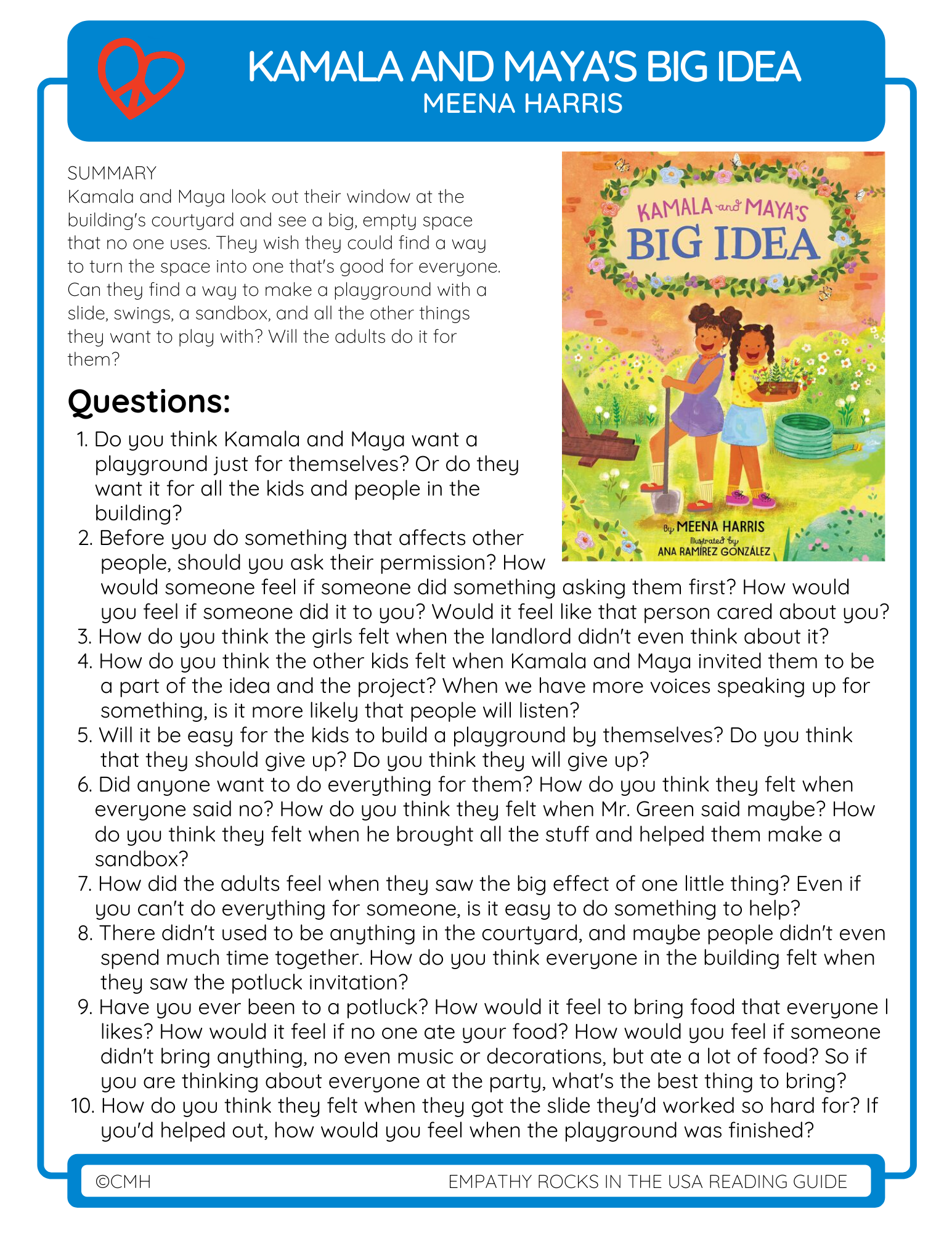 Kamala and Maya's Big Idea — I Choose Empathy