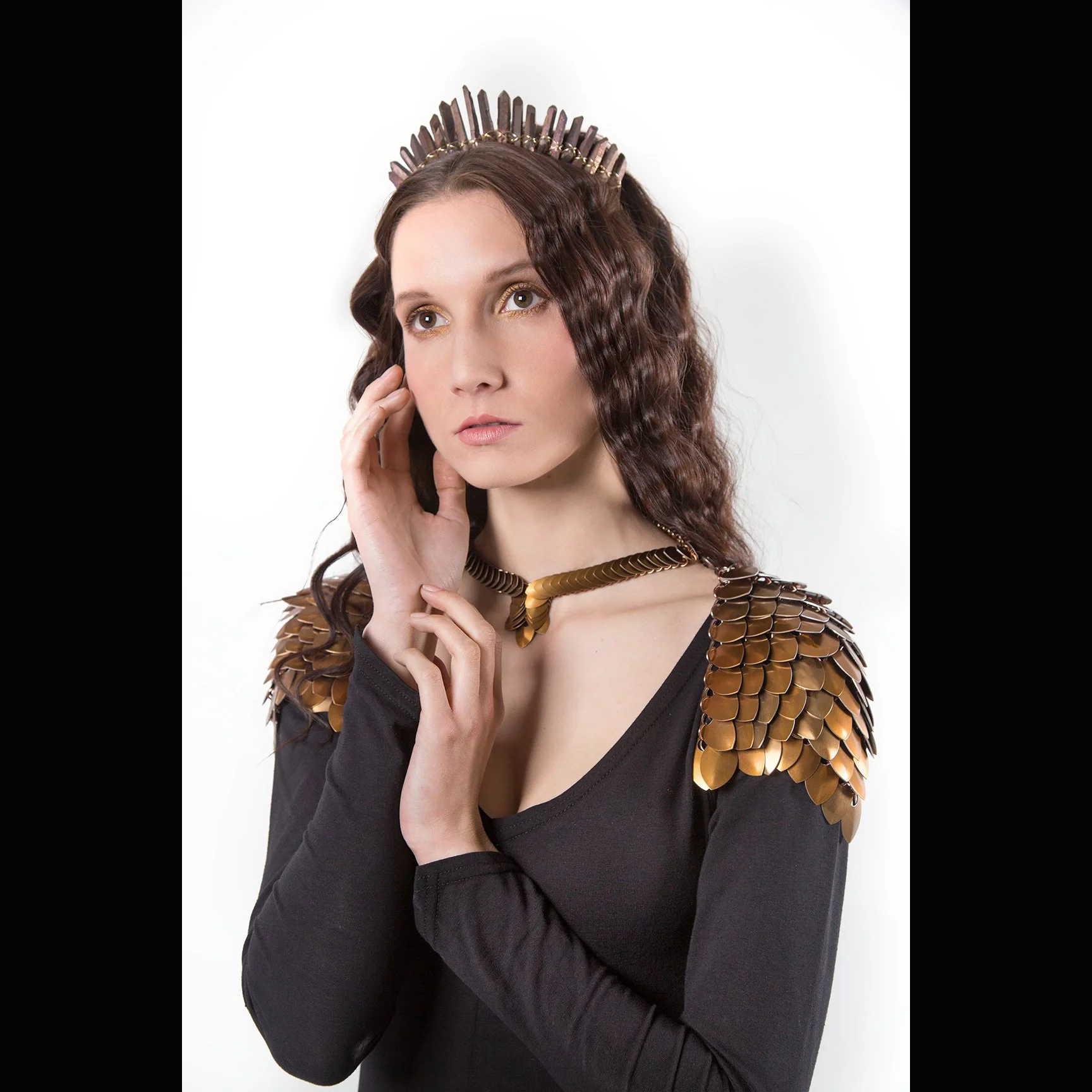 Pendragon: Spaulder + Necklace Set (Made to Order) — It Is Known