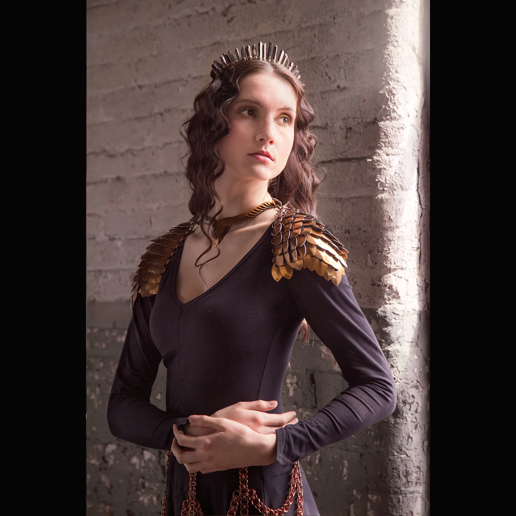 Pendragon: Spaulder + Necklace Set (Made to Order) — It Is Known