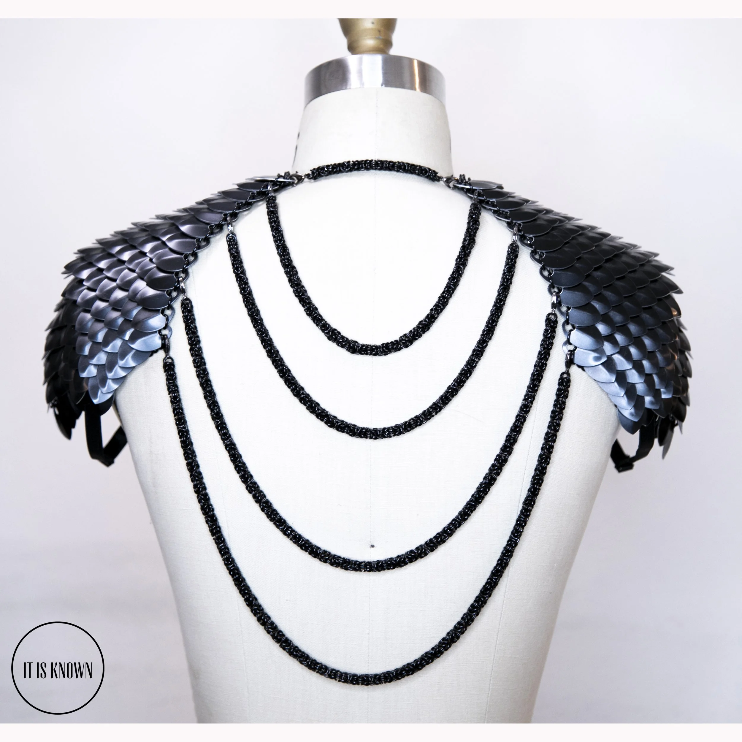 The Portrait: Modular Cowl Drape Armor (Made to Order) — It Is Known