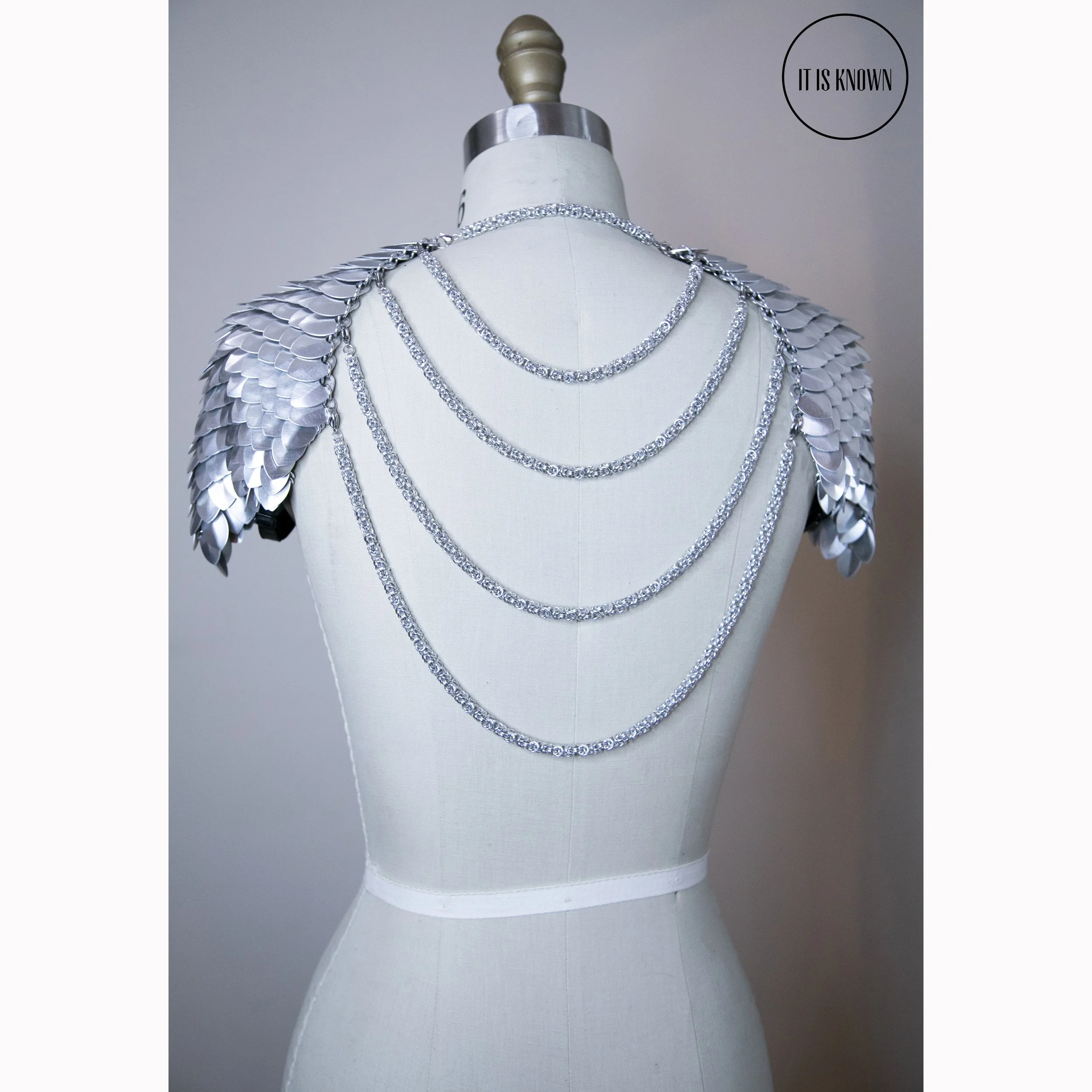 The Portrait: Modular Cowl Drape Armor (Made to Order) — It Is Known