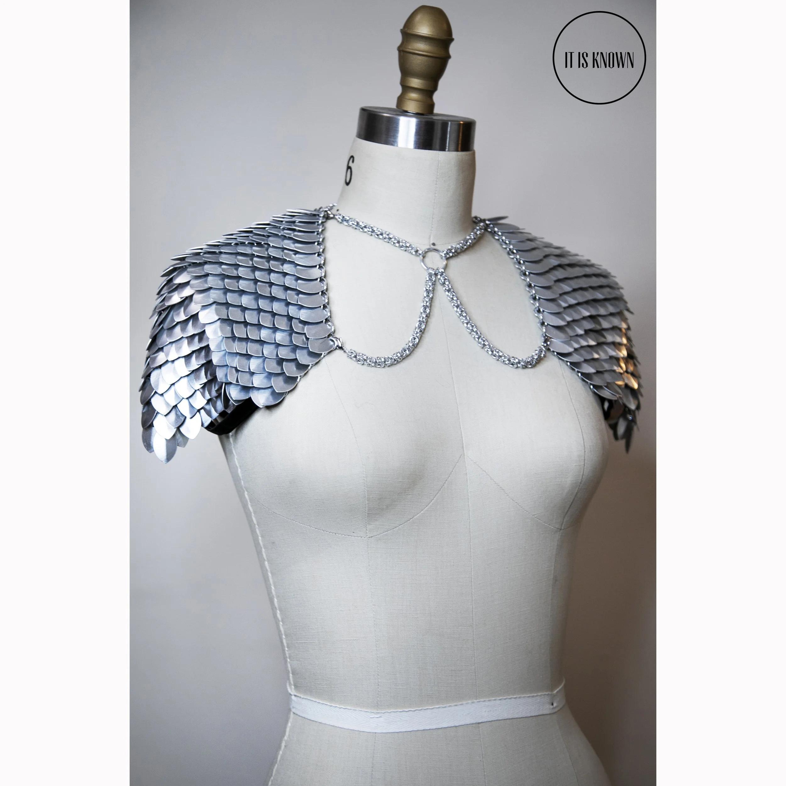 The Portrait: Modular Cowl Drape Armor (Made to Order) — It Is Known