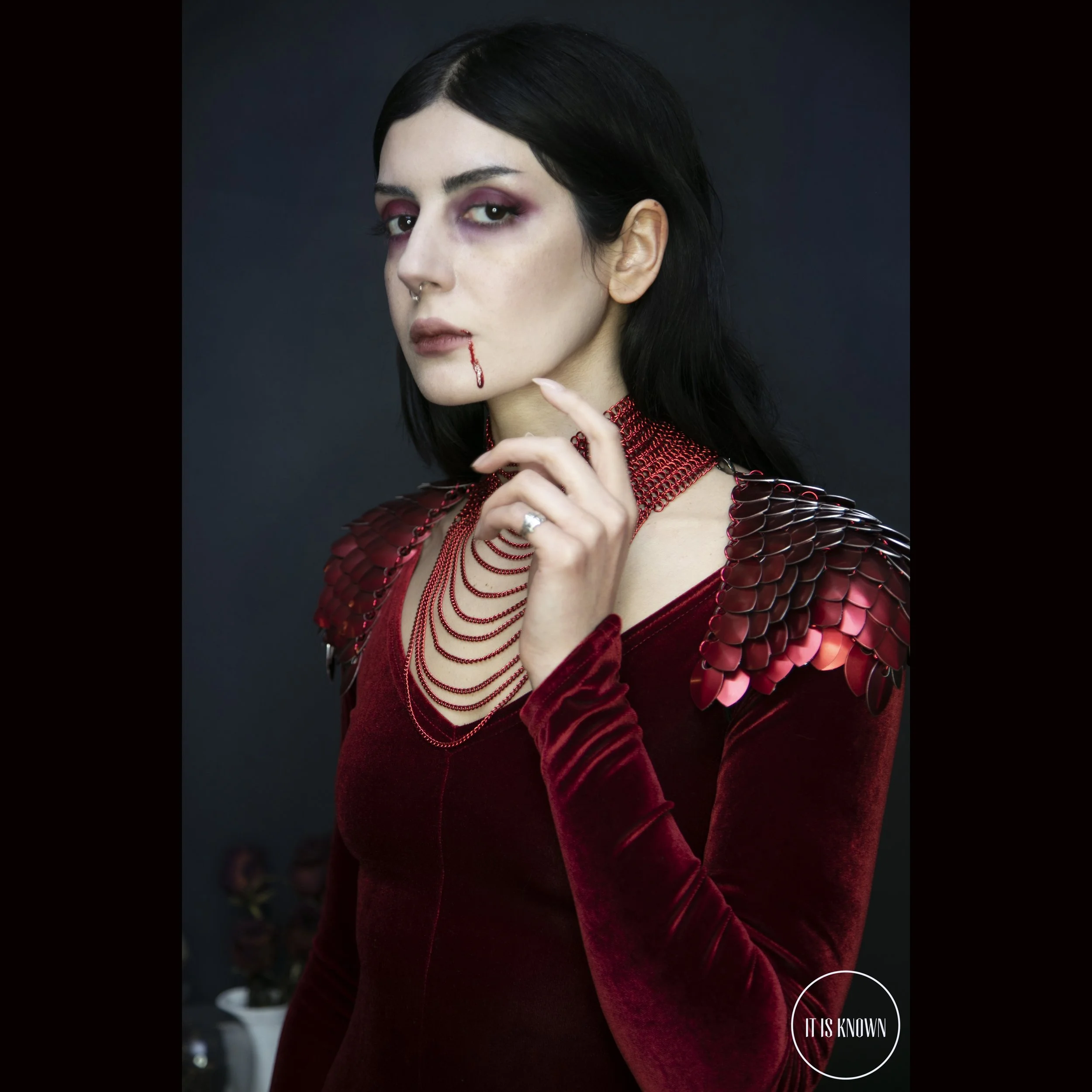 For the Lady-Modern Victorian Necklace + Spaulders (Made to Order) — It ...