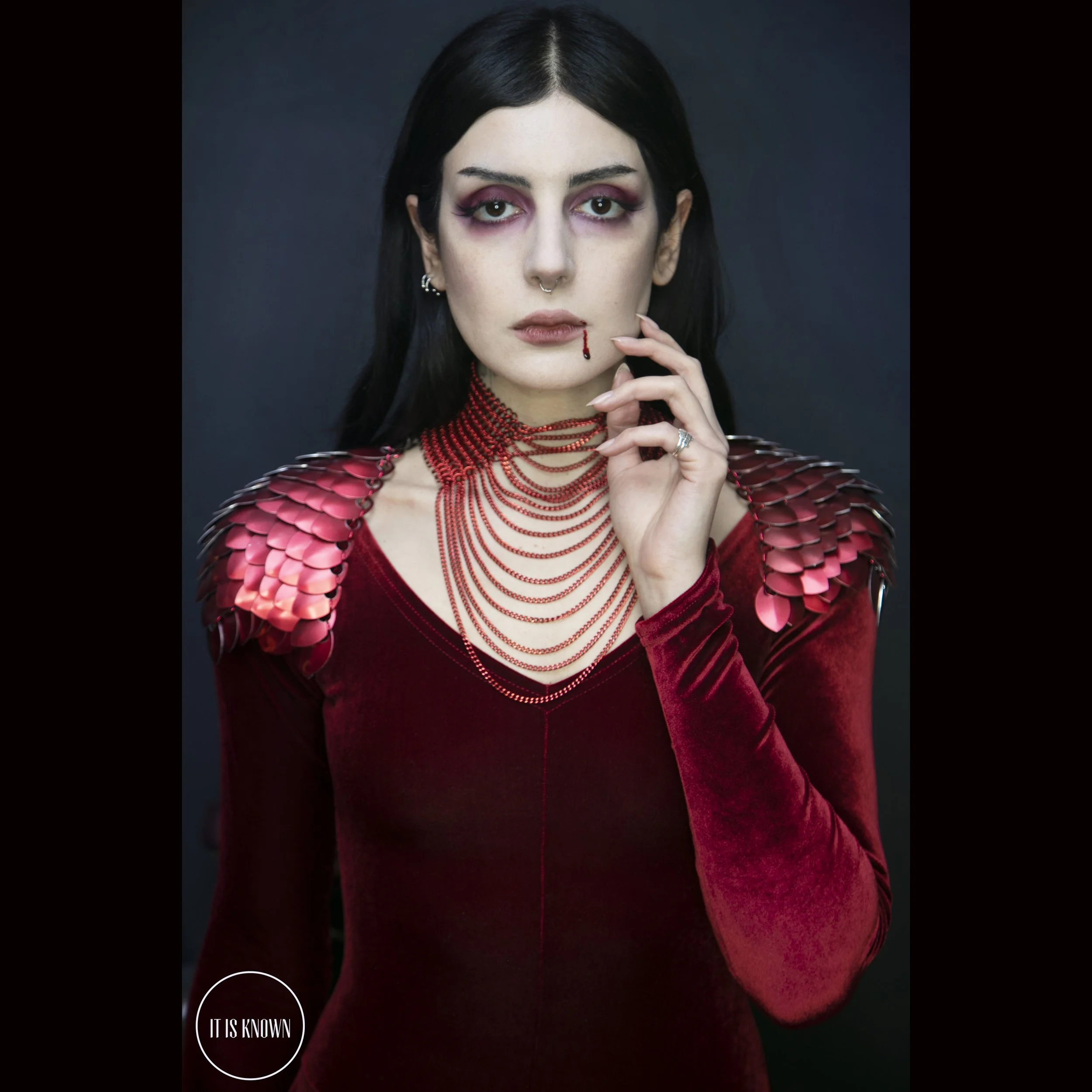 For the Lady-Modern Victorian Necklace + Spaulders (Made to Order) — It ...