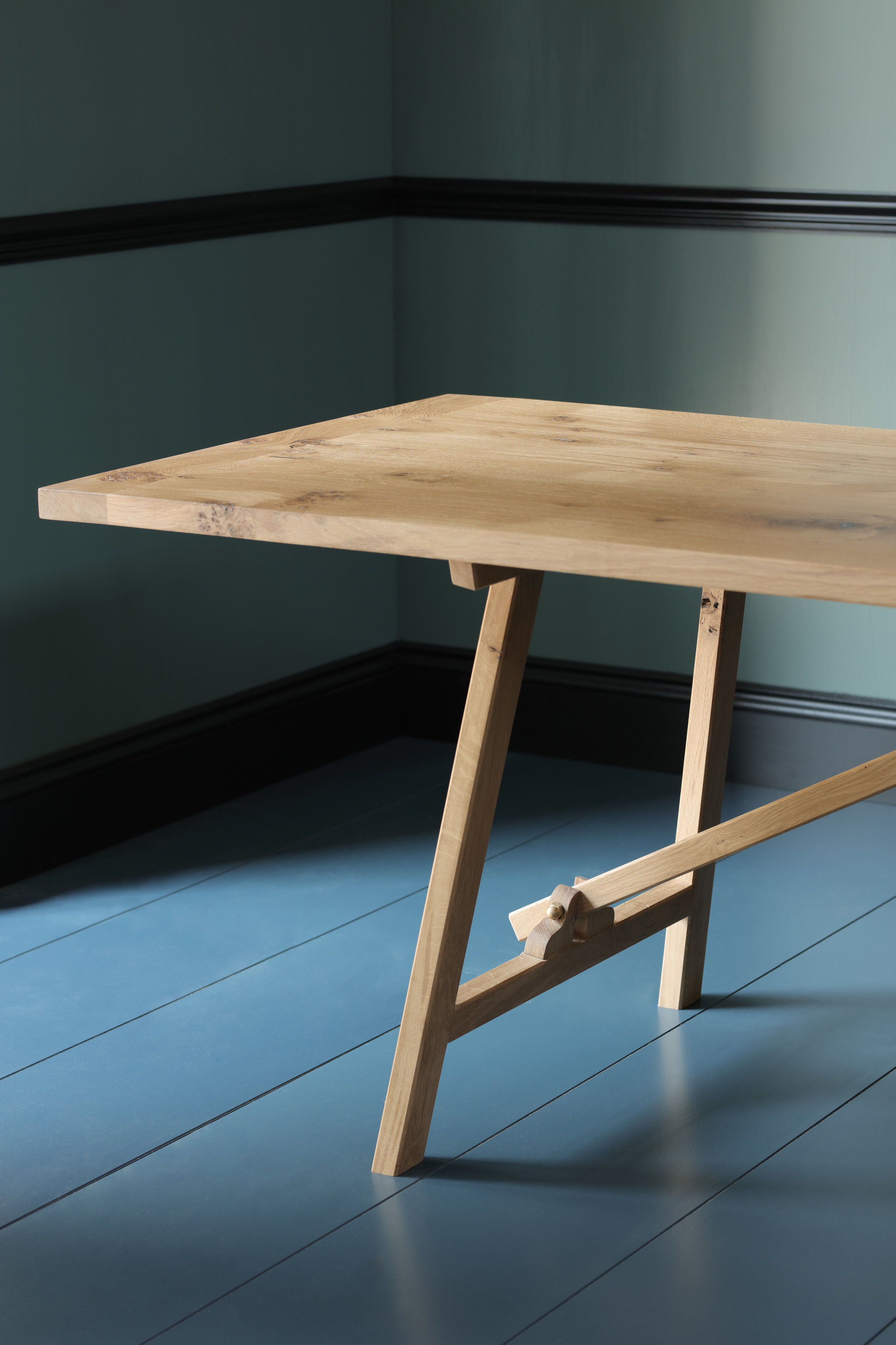 Stride & Co.-'On The Move' Trestle Table | Stride & Co. | Fine Furniture