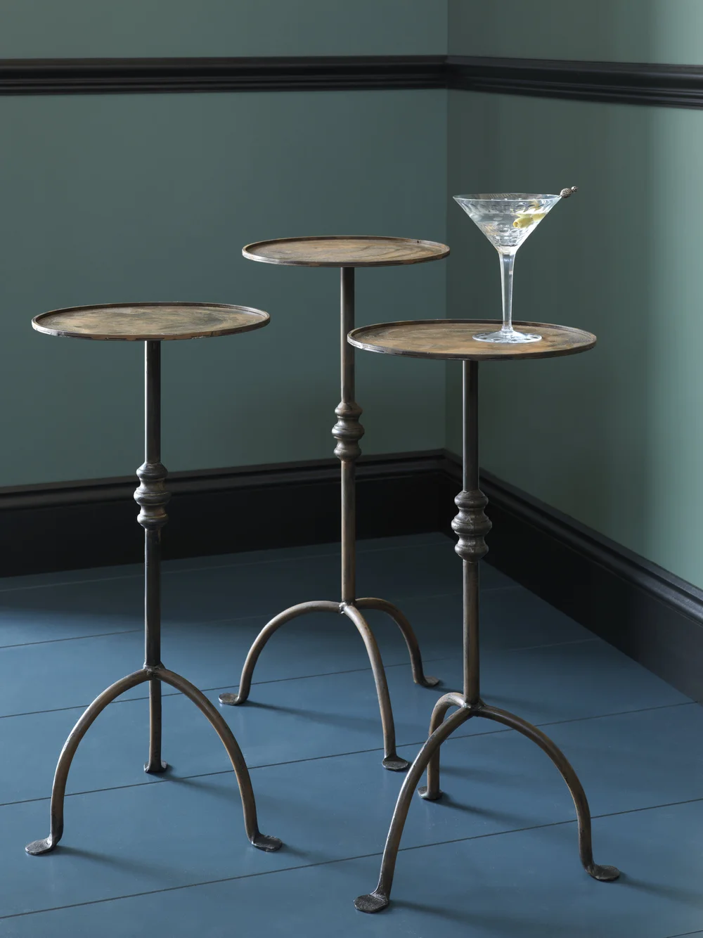 Stride & Co.-Forged Martini Table