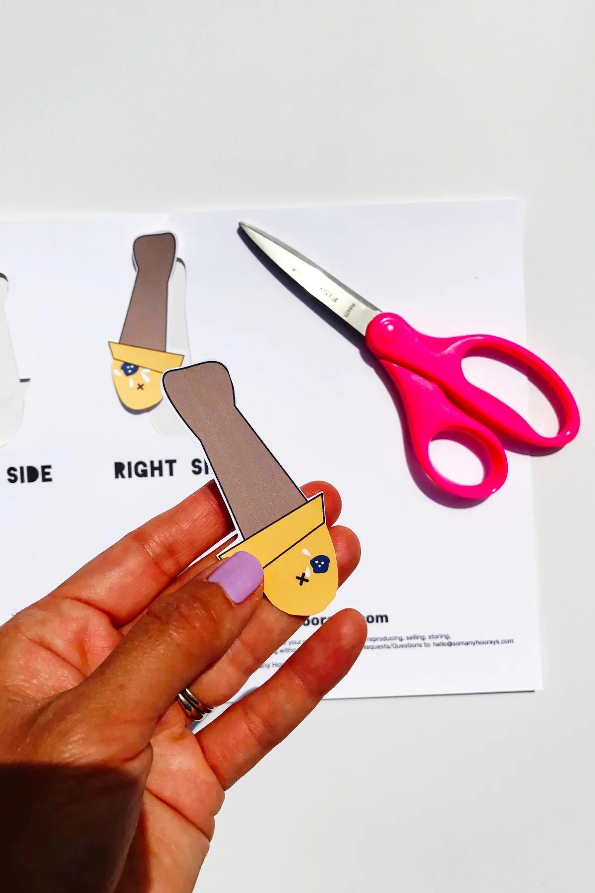 Free printable: Mini-Me Mother's Day Card — EM VDH