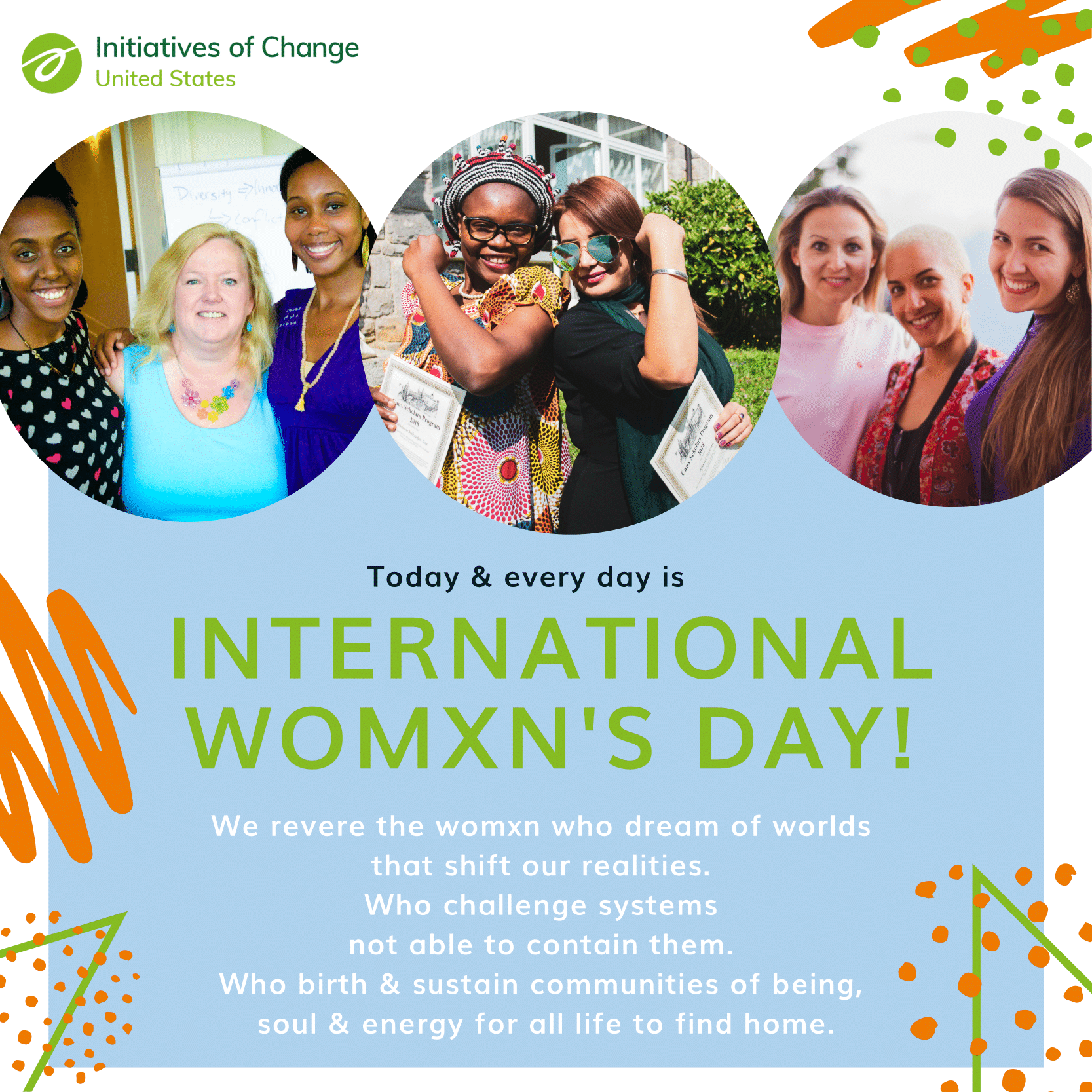 Happy International Womxn's Day! — IofC US