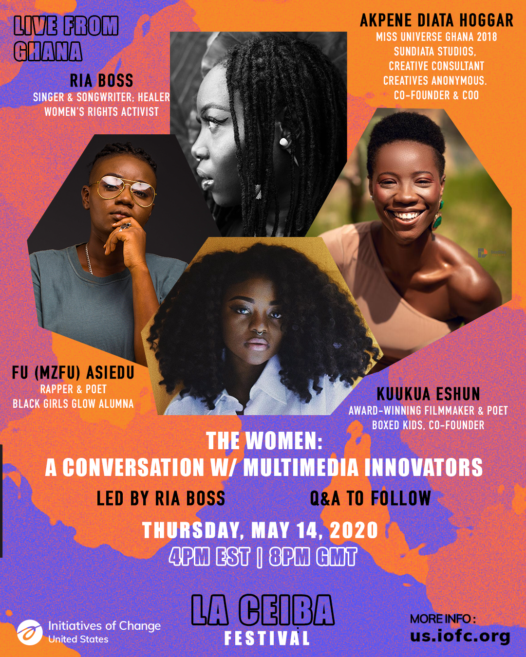 Ria Boss Brings "Mother May" to La Ceiba Festival — IofC US