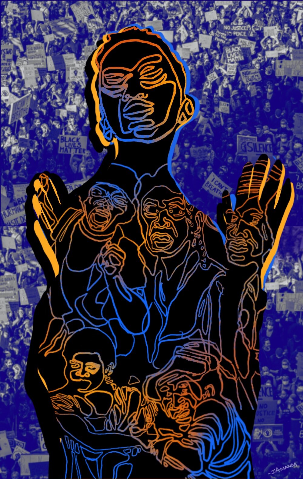 Amanda Barnes Drops Downloadable Poster Art on Inauguration Day — IofC US