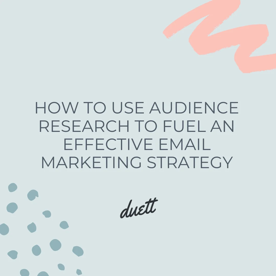 How to Use Audience Research to Fuel an Effective Email Marketing ...
