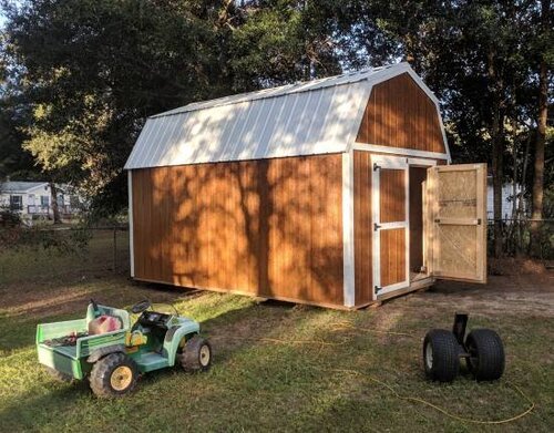 Lofted Barns — The Backyard Barn