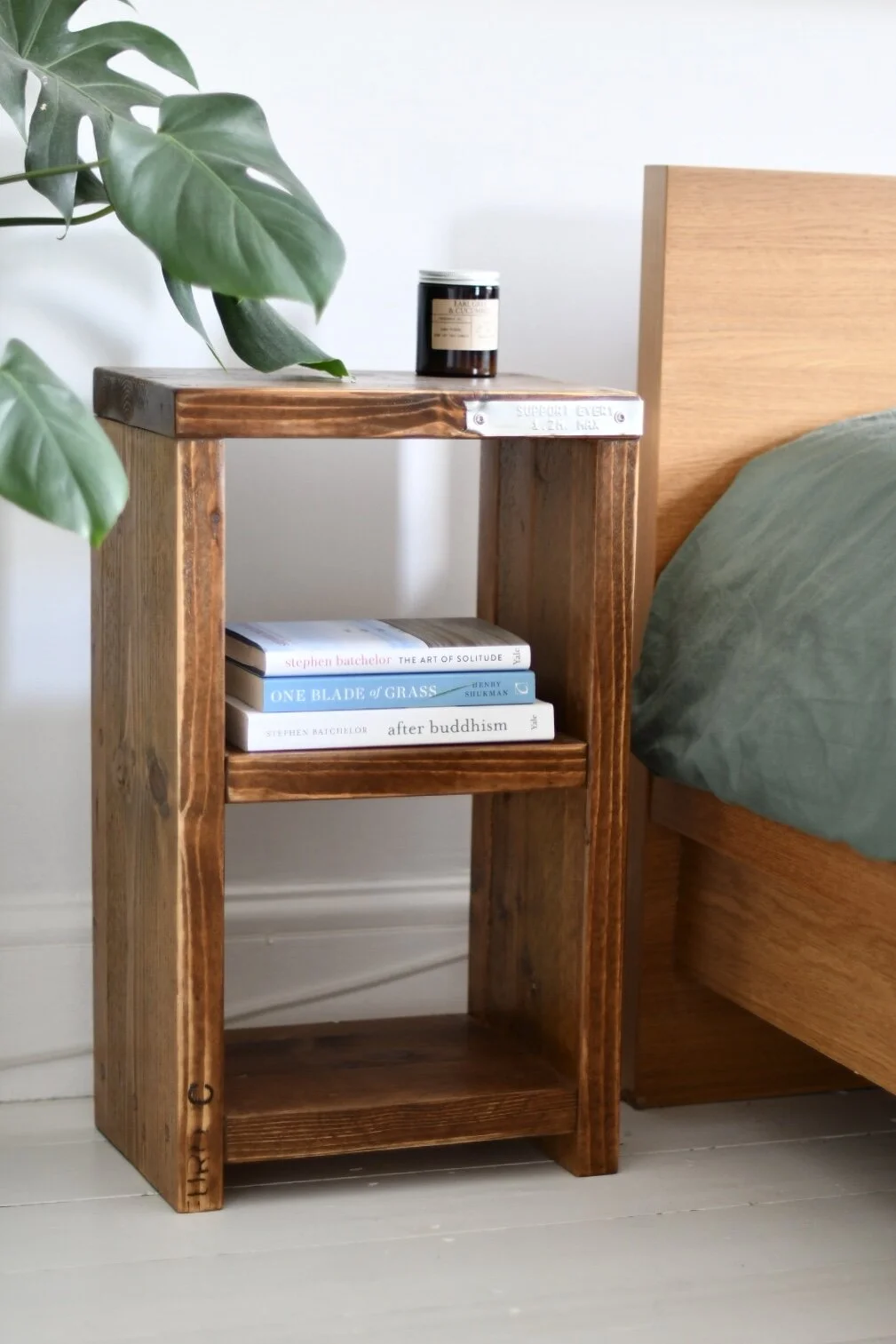 ANGSTROM | Solid Wood Side Table / Bedside Table — Old Man & Magpie