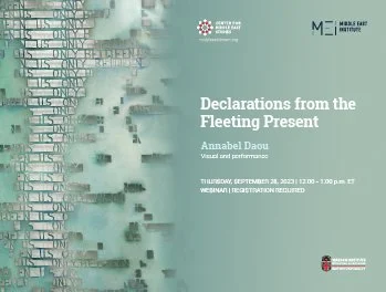 Annabel Daou | Declarations from the Fleeting Present — C S M S