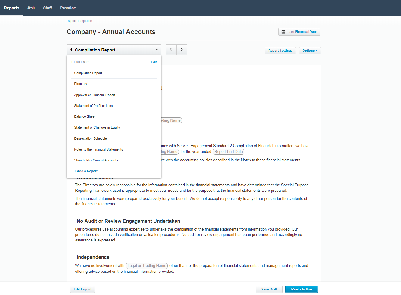 Xero HQ Report Templates — Puzzle Solutions