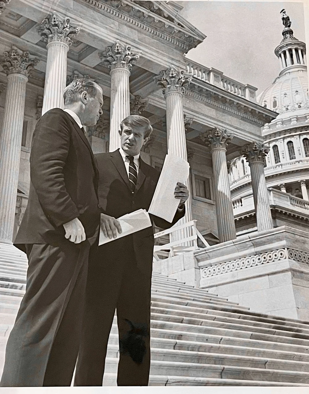 About — Senator Donald Riegle