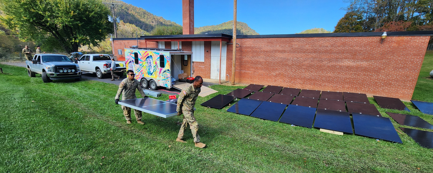Rapid Disaster Response Without All the Carbon — Footprint Project