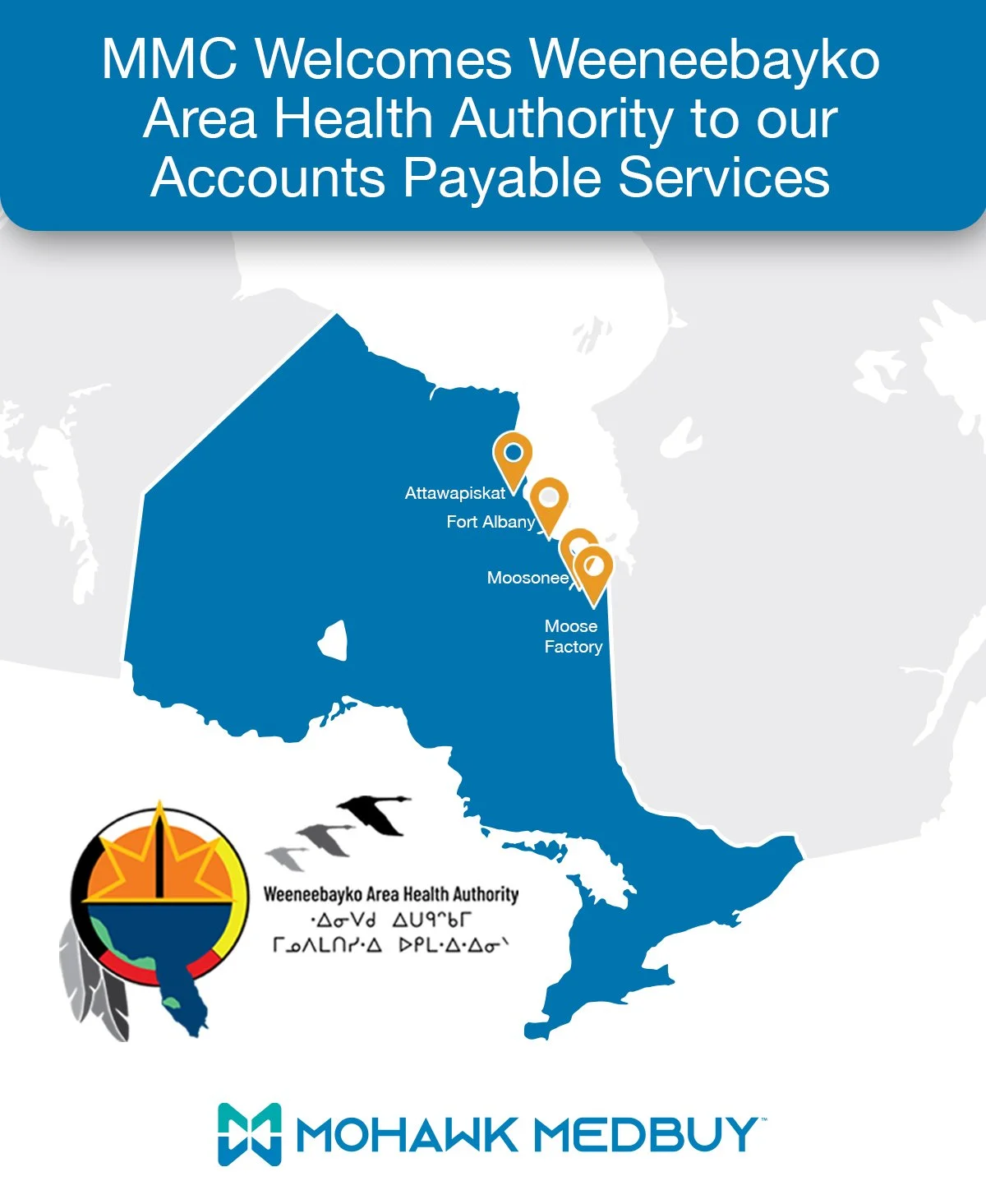 Weeneebayko Area Health Authority Transitions to Mohawk Medbuy’s ...