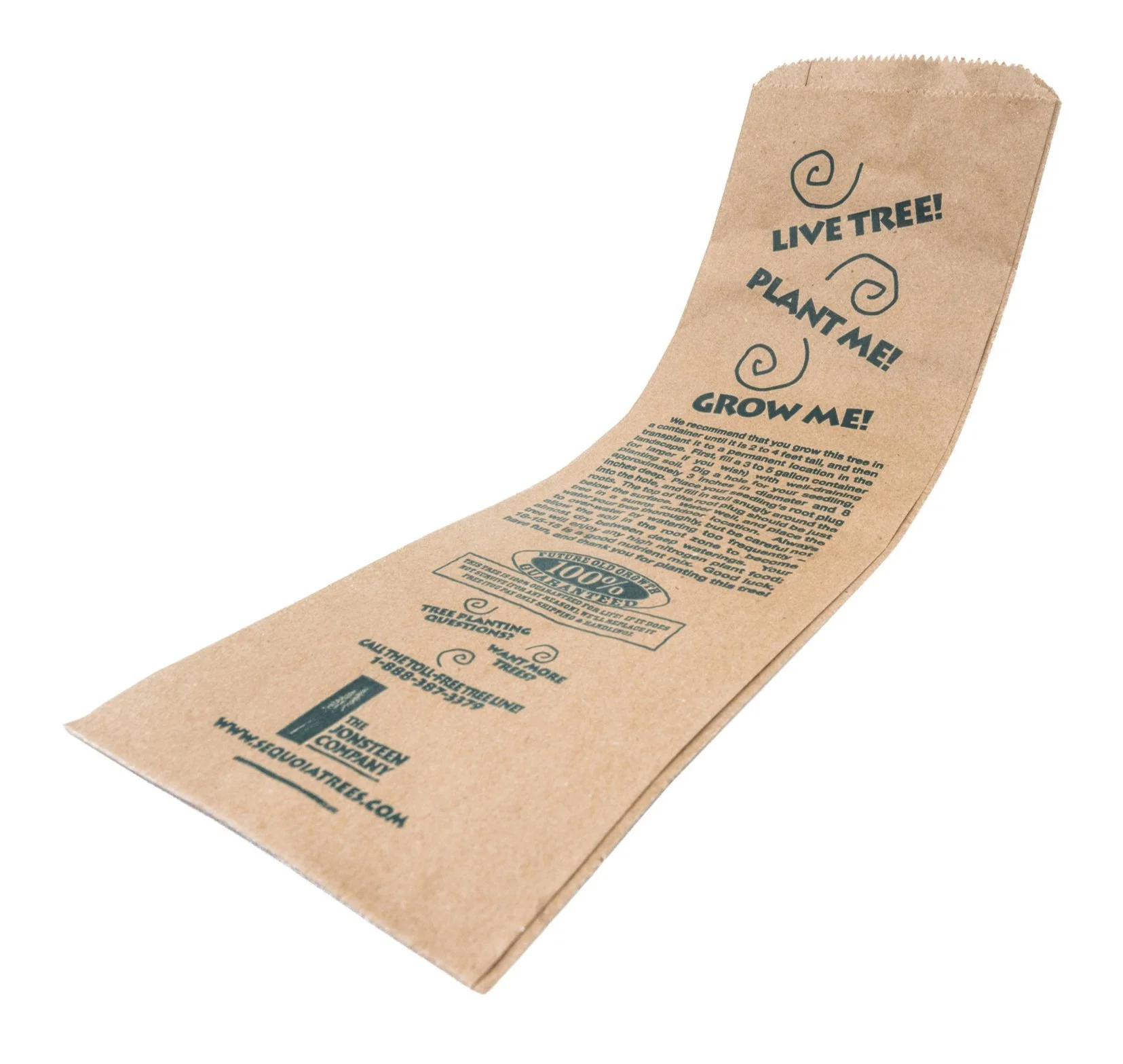 Kraft Bag Seedlings | The Jonsteen Company