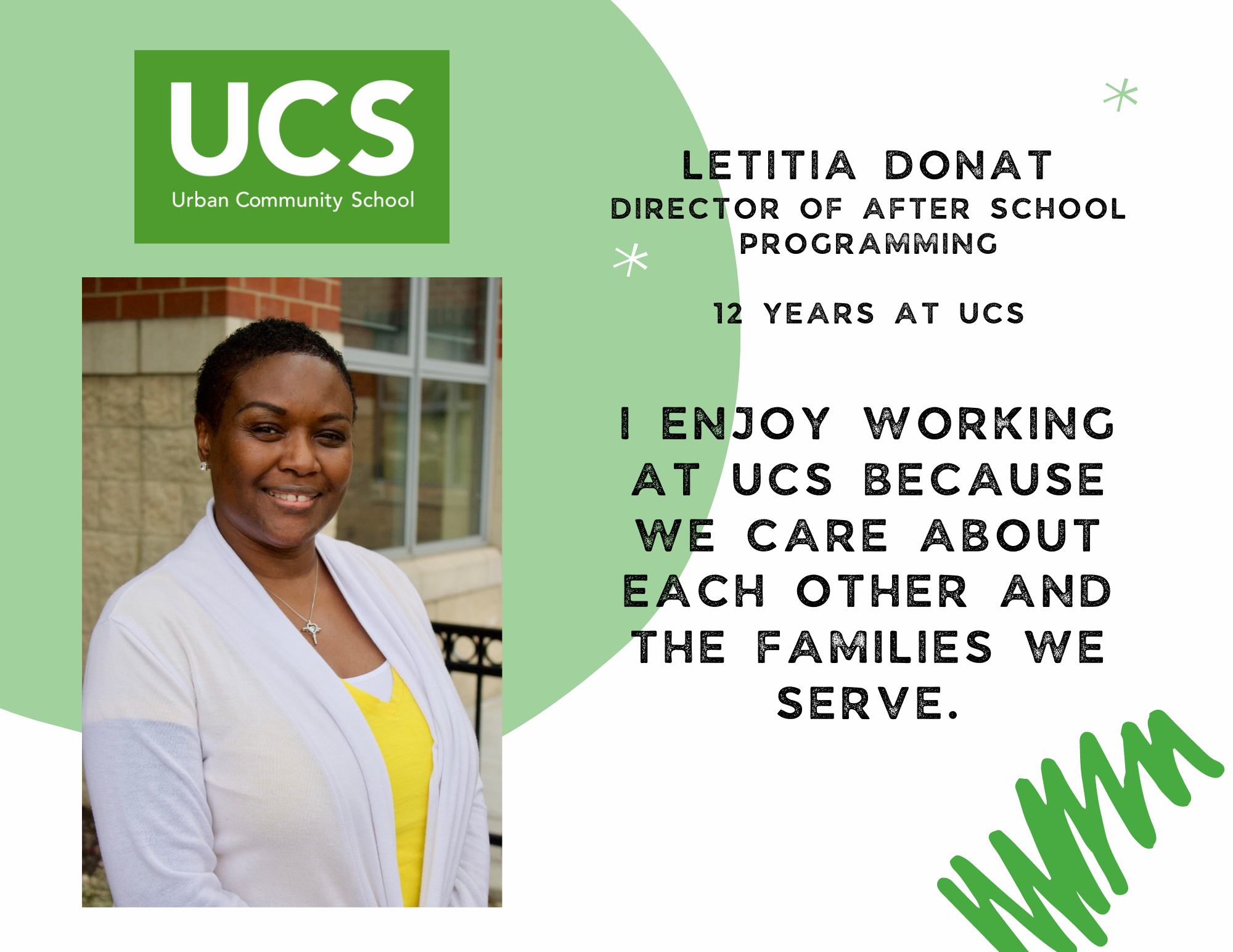 CAREERS AT UCS — Urban Community School
