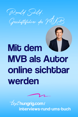 MVB Geschäftsführer Ronald Schild im Interview