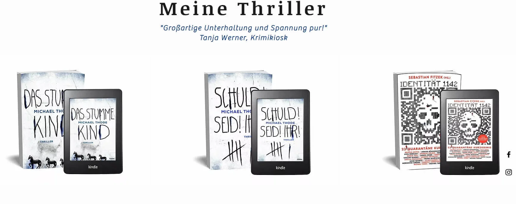 Webseite für Buchautoren und Selbstverleger