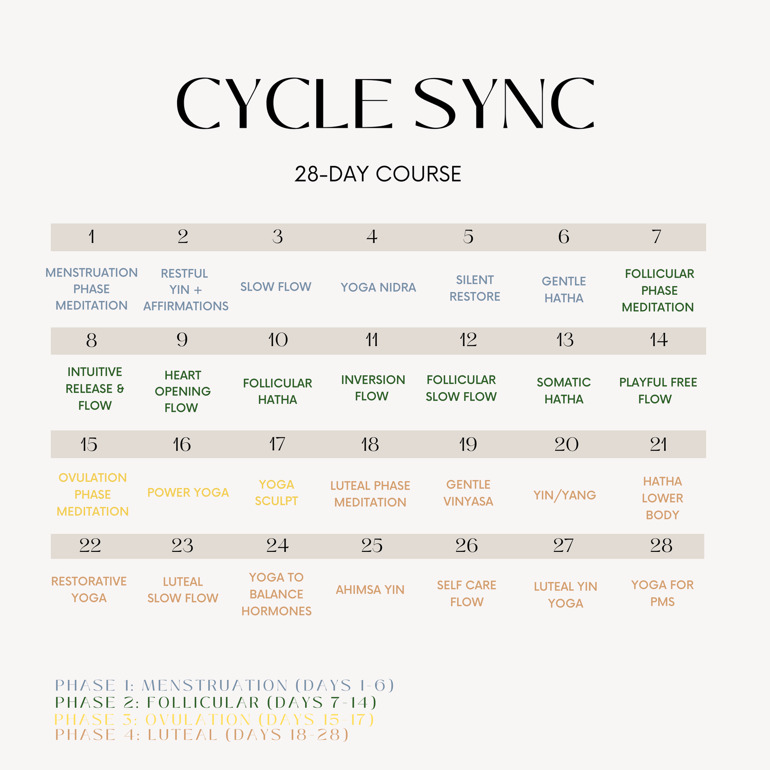 Cycle Sync — Jess Yoga