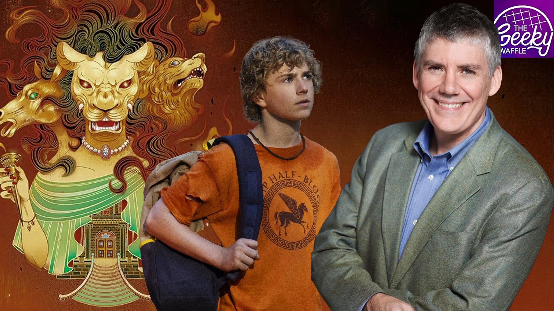 Interview with Percy Jackson Author Rick Riordan — The Geeky Waffle
