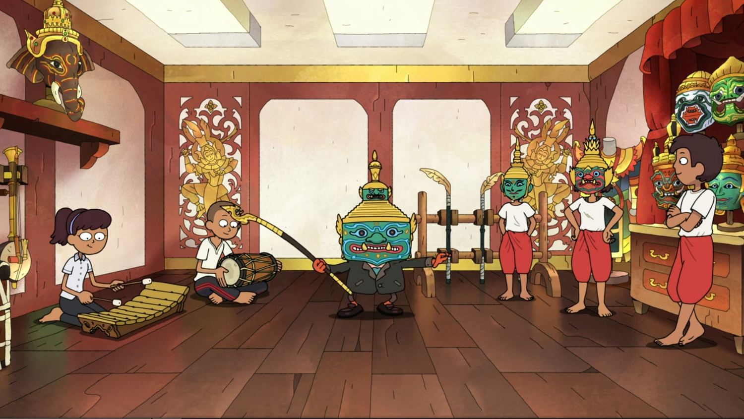 Amphibia Spoiler Review: Fight at the Museum/Temple Frogs — The Geeky ...