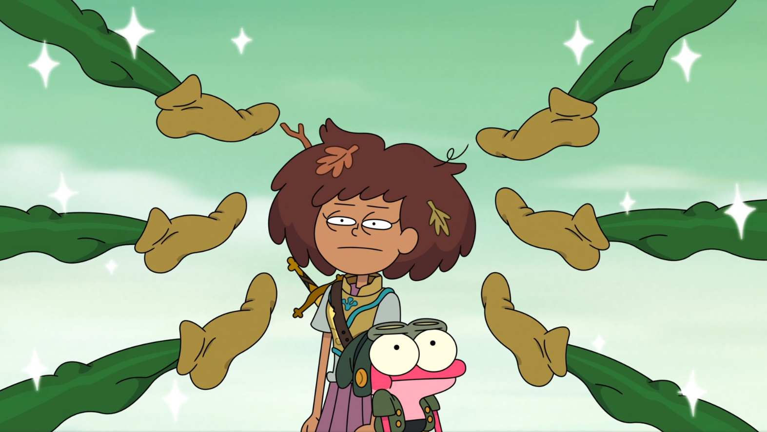 Amphibia Spoiler Review: Newts in Tights/Fight or Flight — The Geeky Waffle