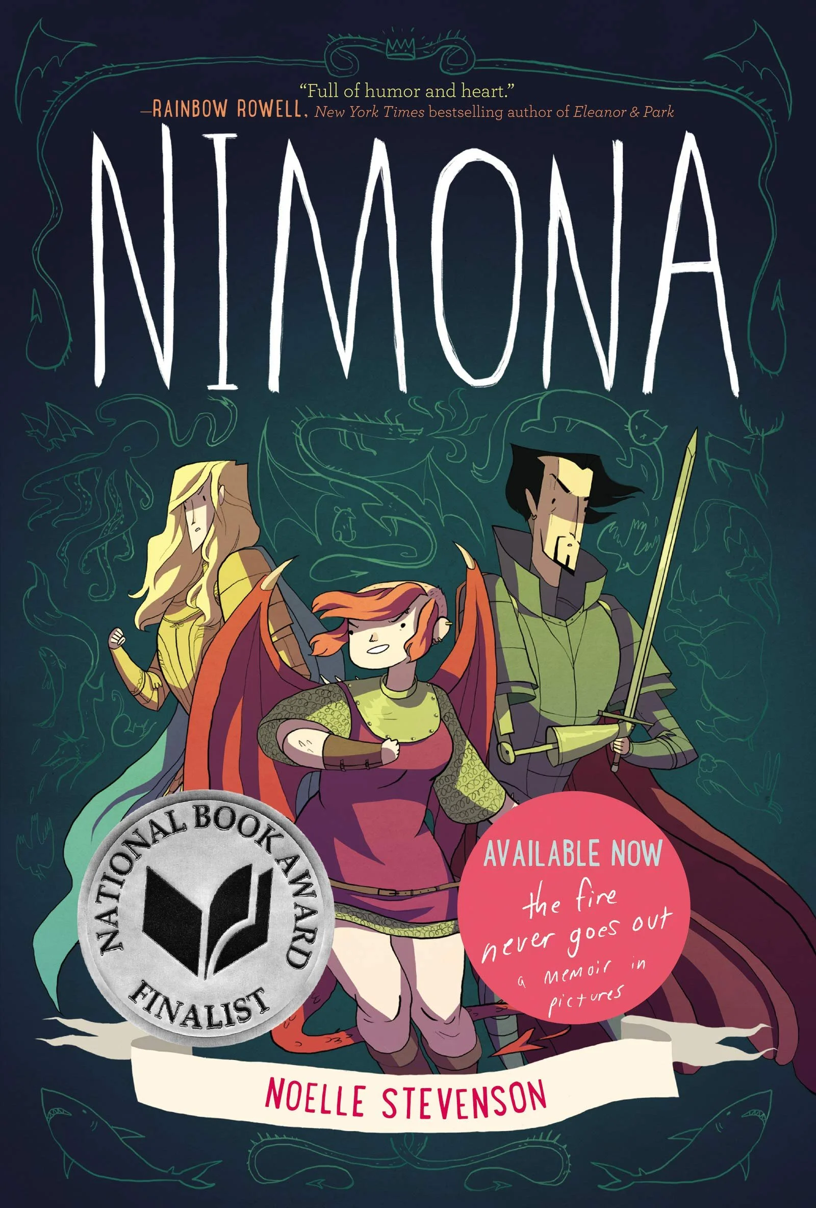 Book Review Nimona Will Shape Shift Your Heart The Geeky Waffle