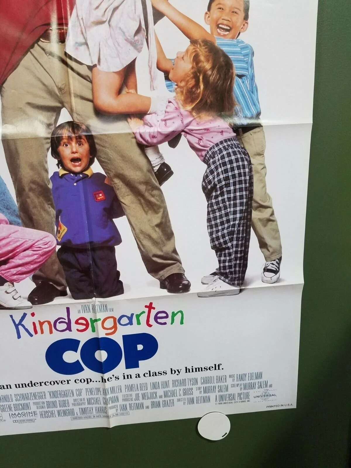 Kindergarten Cop Poster