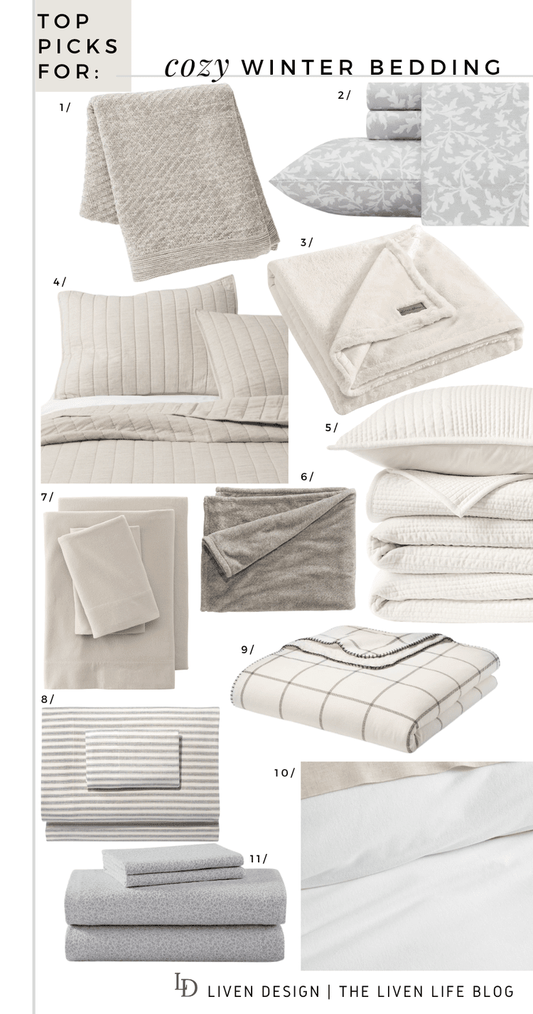 Keep Cozy This Winter With These Winter Bedding Picks — LIVEN DESIGN