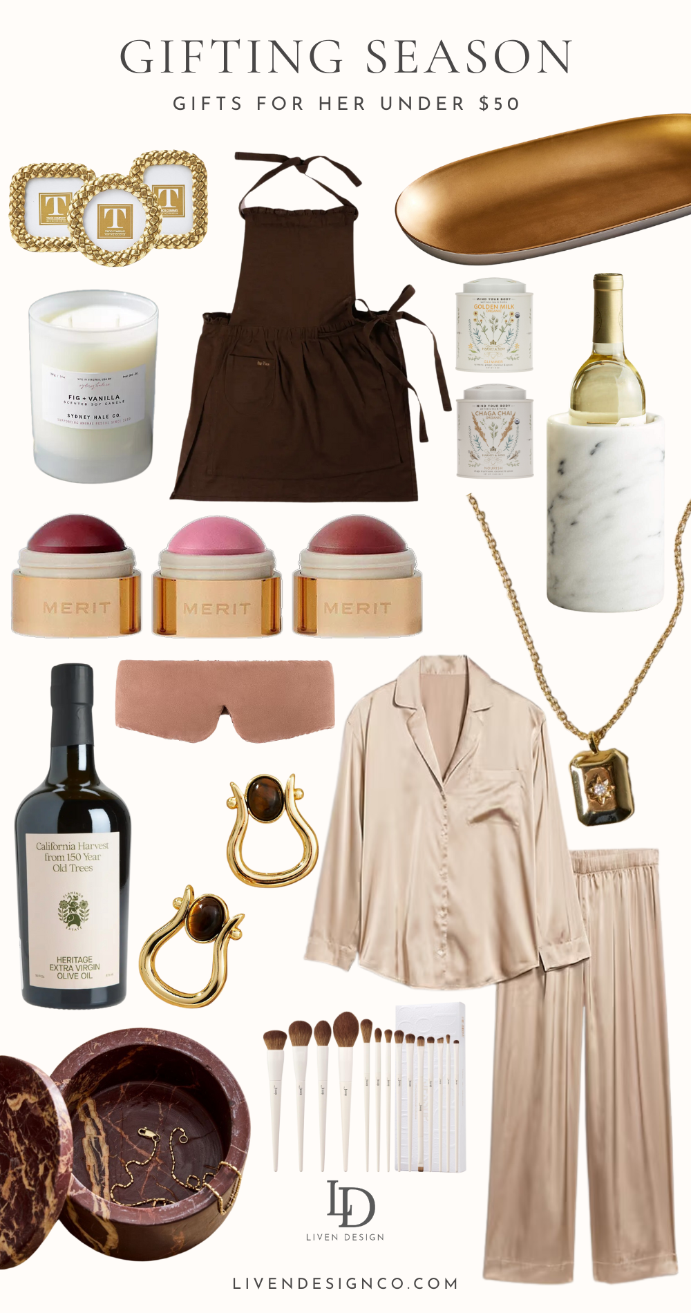 Gifting Season 2024 | Gifts for Her Under $50 — LIVEN DESIGN