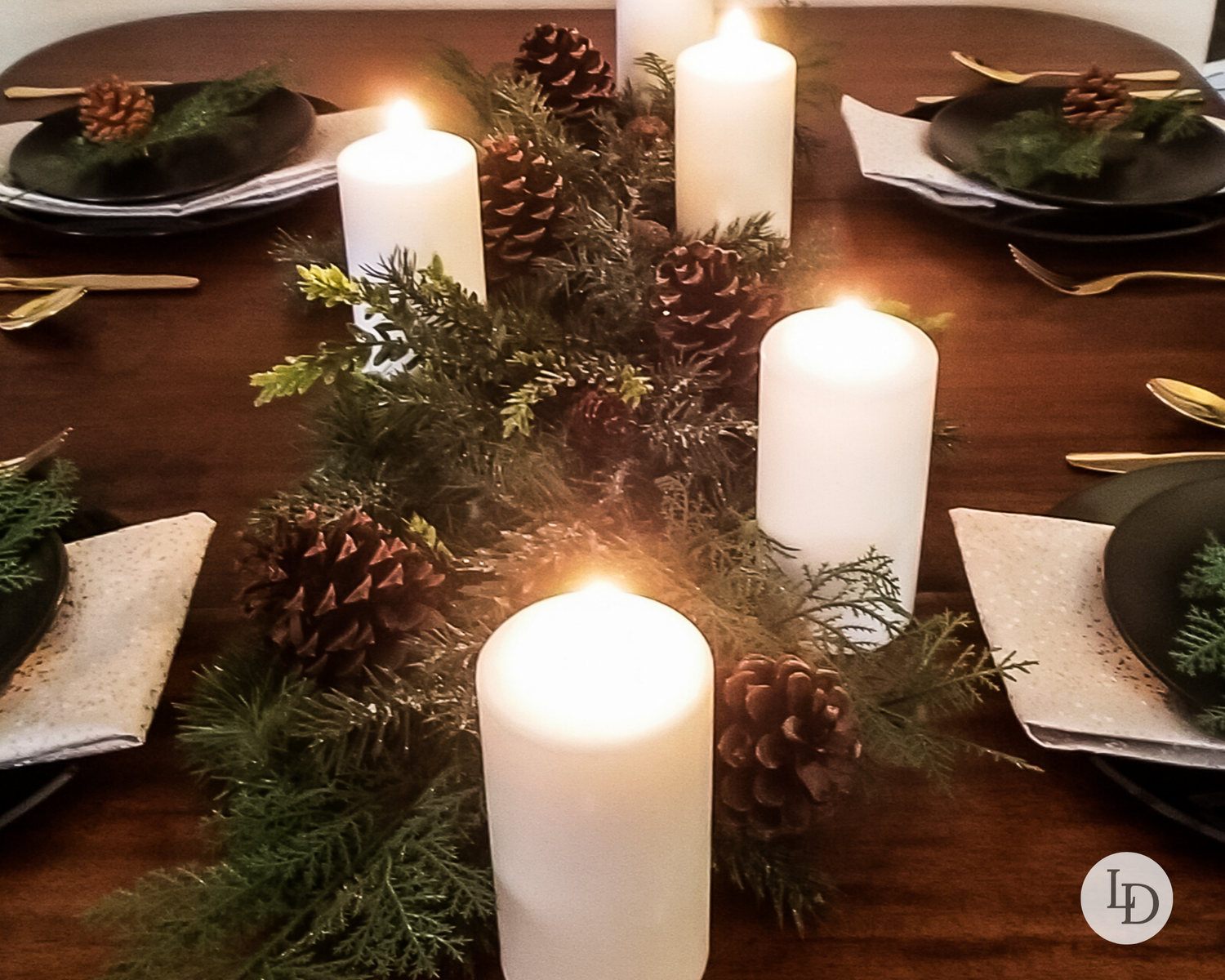 How to Create an Easy Holiday Dinner Table Setting — LIVEN DESIGN