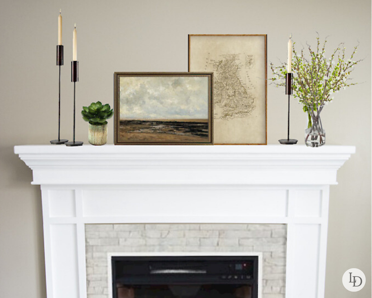 5 Different Looks for Styling a Mantel — LIVEN DESIGN